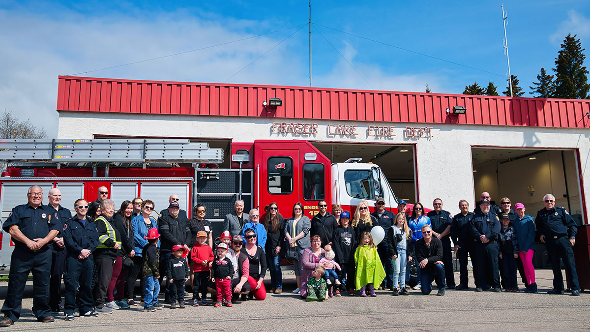 Driving towards a safer future – Fraser Lake receives a new fire truck ...